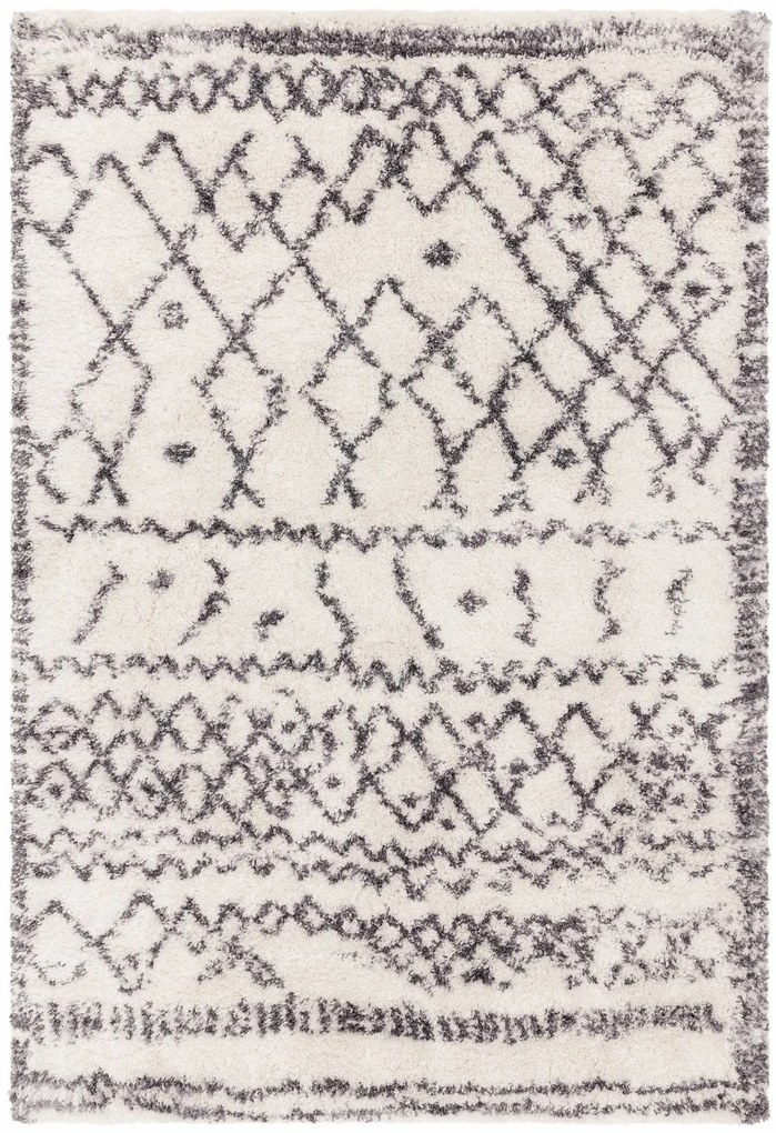 Šedý koberec Bardie Grey Cream Rozměry: 120x170 cm
