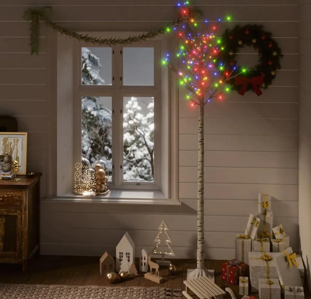 vidaXL Vánoční stromek 200 ch LED 2,2 m vrba dovnitř i ven [328686] Barva: Vícebarevný