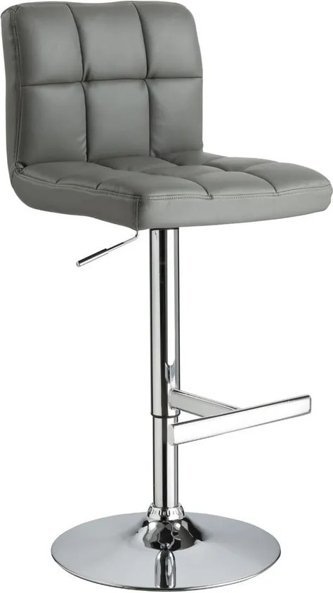 Barová židle KROKUS C-105 šedá