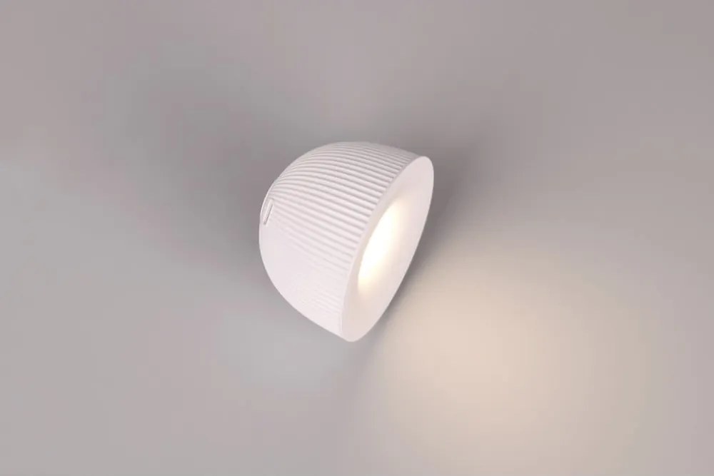 Stmívatelná bílá LED stolní lampa s klipem (výška 41 cm) Maxima – Reality