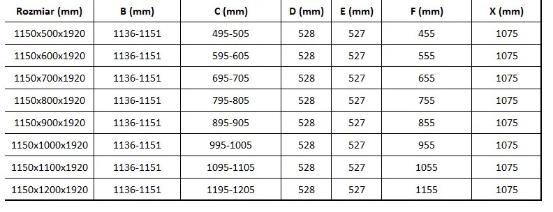 Mexen Lima sprchový kout 115x90cm, 6mm sklo, chromový profil-čiré sklo, 856-115-090-01-00