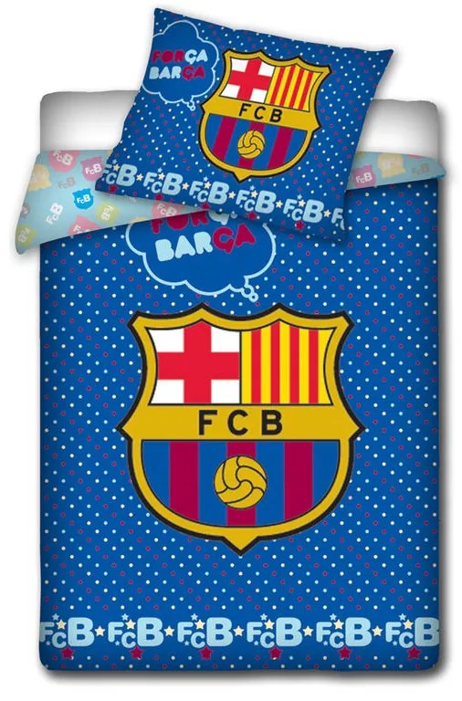 Povlečení FC Barcelona do postýlky rozměr: 100x135cm