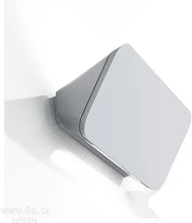 Luceplan Lane, designové bílé nástěnné svítidlo, 1x150W, hliník, délka: 22 cm.