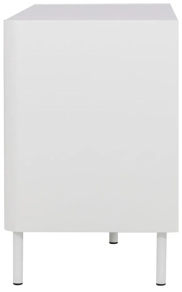 Bílý botník Tenzo Switch, 94 x 53,5 cm