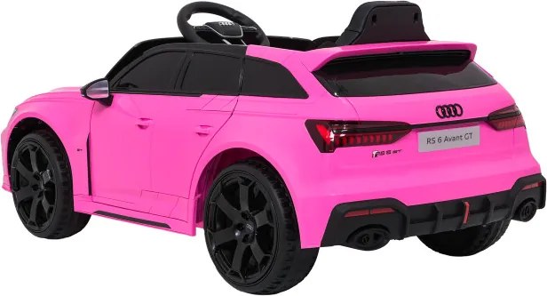 Elektrické autíčko Audi RS6 Avant GT růžové