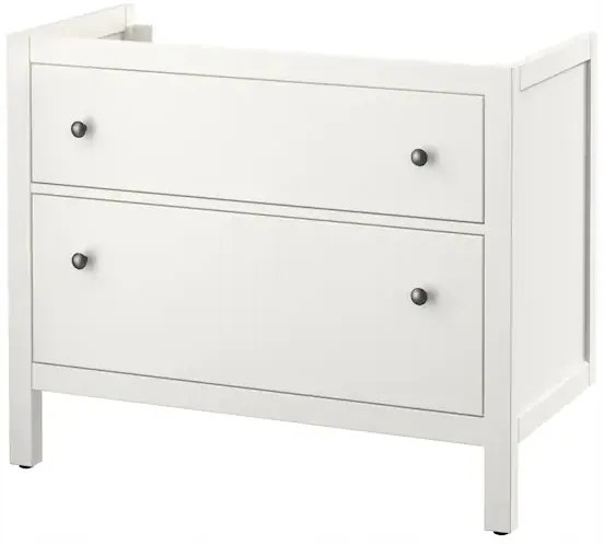 IKEA HEMNES Skříňka pod umyvadlo bílá 100x47x83 cm