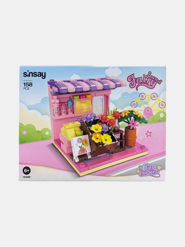Sinsay - Stavební kostky – Květinový stánek - vícebarevná