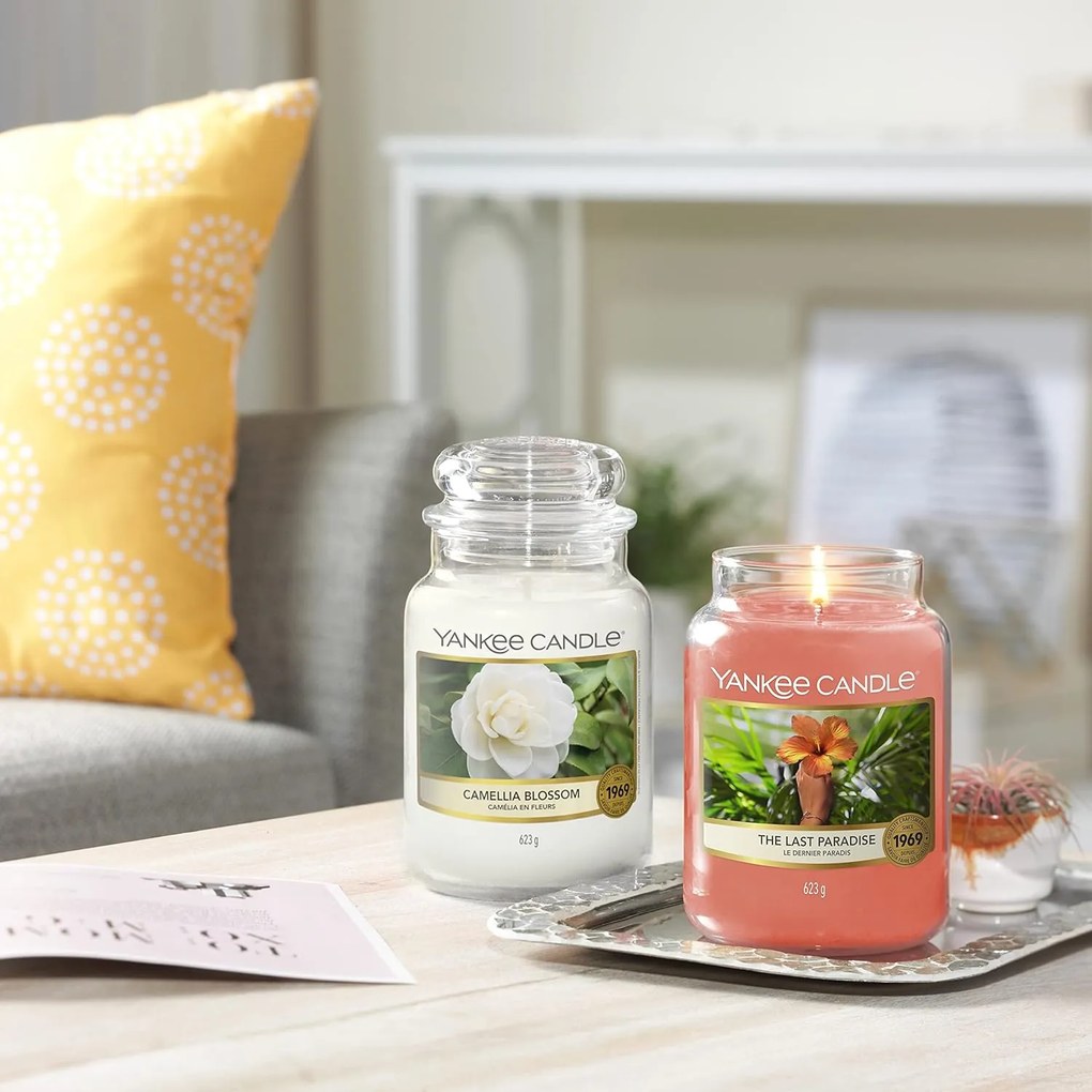 Yankee Candle vonná svíčka Classic ve skle velká The Last Paradise 623 g