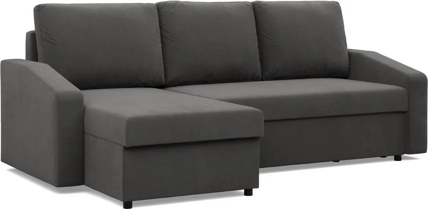 Rohová rozkládací sedací souprava Neo - zkosený bok - model 2