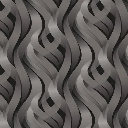 Vliesové tapety na zeď Kinetic 3D abstrakt šedý