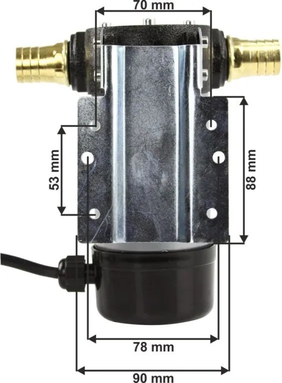 Samonasávací čerpadlo na olej a naftu 12V 160 W MAR-POL