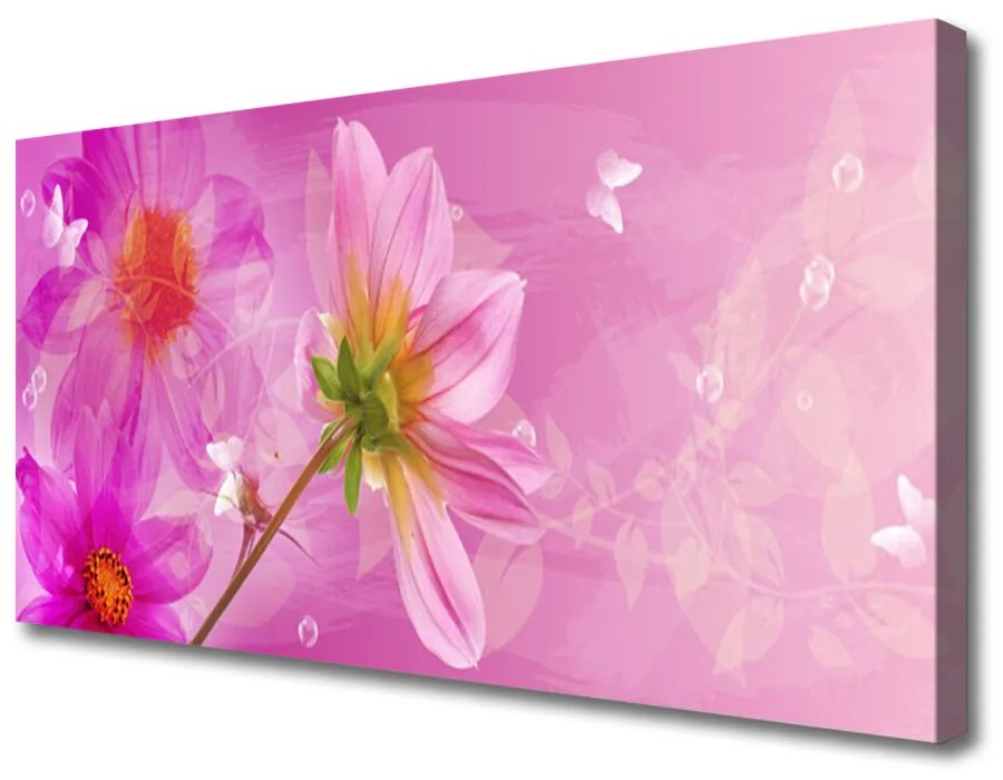 Obraz na plátně Květiny Rostlina Příroda 140x70cm