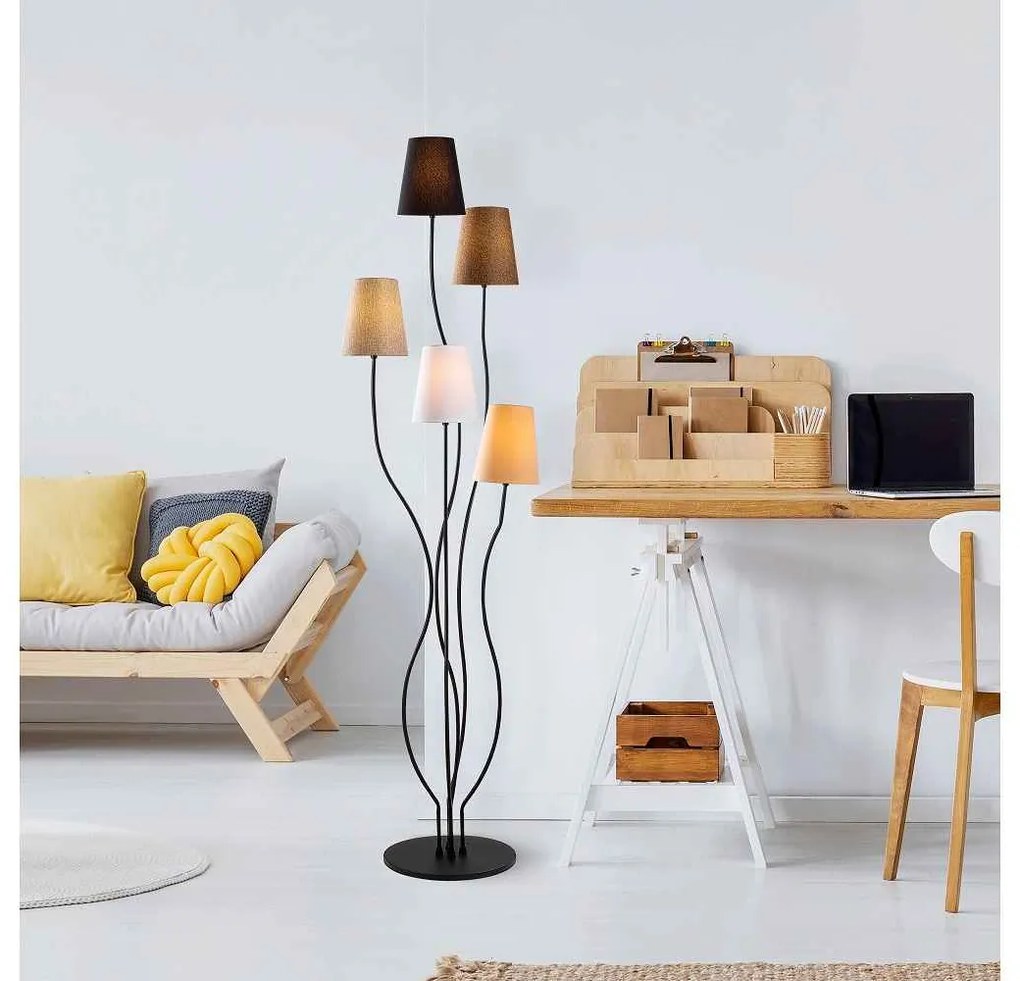 Designová stojanová lampa Daneil III 160 cm vícebarevná