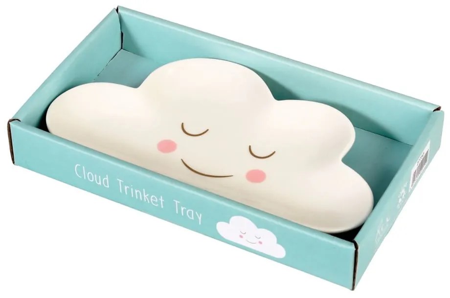 Ozdobný porcelánový talířek Rex London Cloud