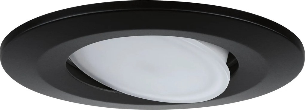 P 99991 Vestavné svítidlo LED Calla IP65 kruhové 4.000K 3x6,5W černá mat výklopné - PAULMANN