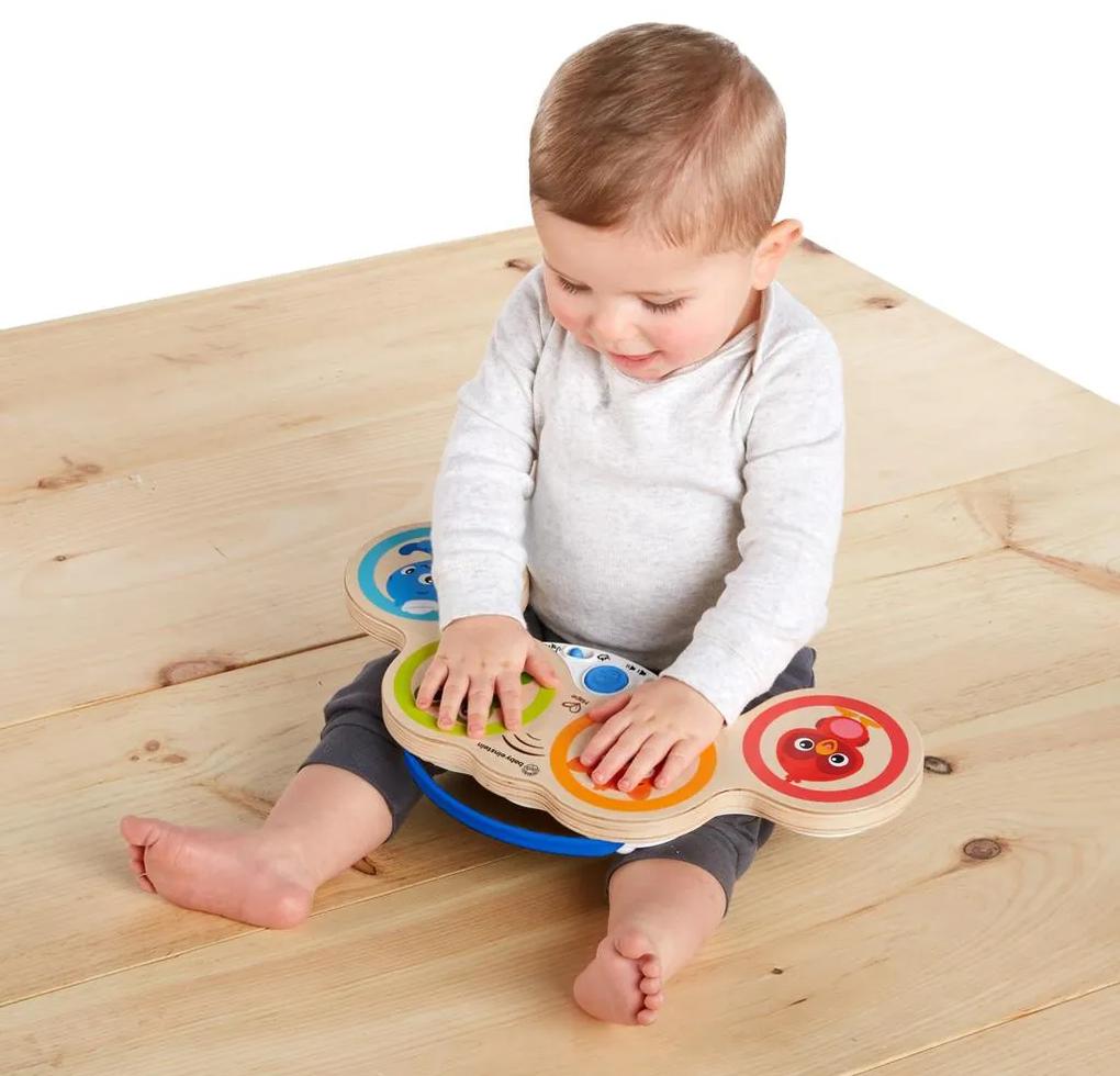 Baby Einstein Hračka dřevěná hudební bubny Magic Touch Hape 6 m+