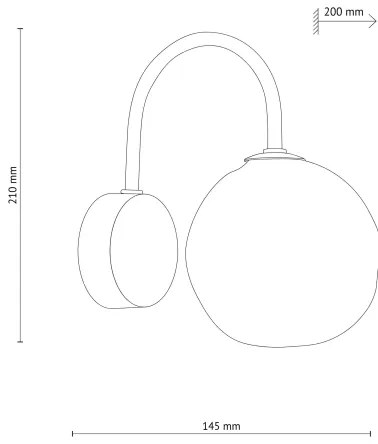 Nástěnné svítidlo LAVA 1xG9/8W/230V béžová/kouřová béžová