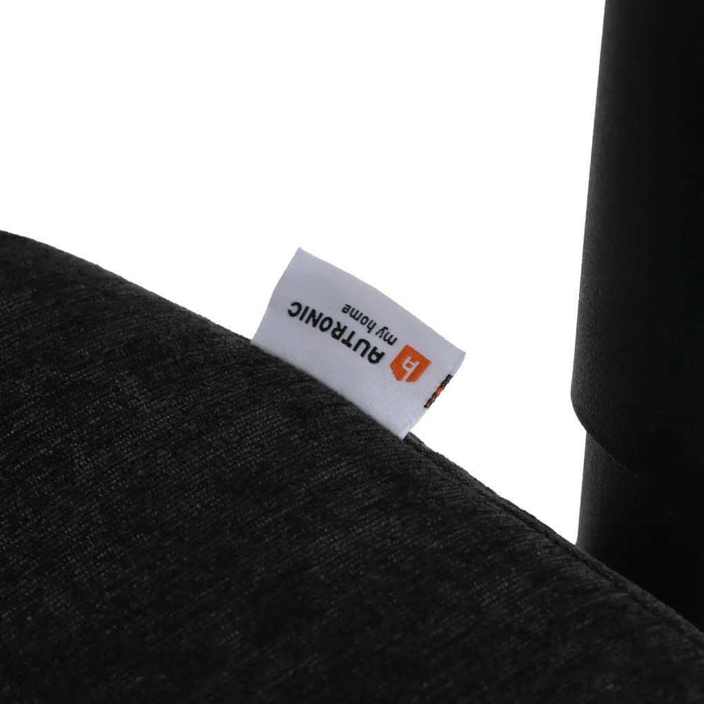 Ergonomická kancelářská židle ARLO - černá látka