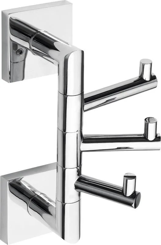 Sapho, X-SQUARE trojháček otočný, chrom, XQ204