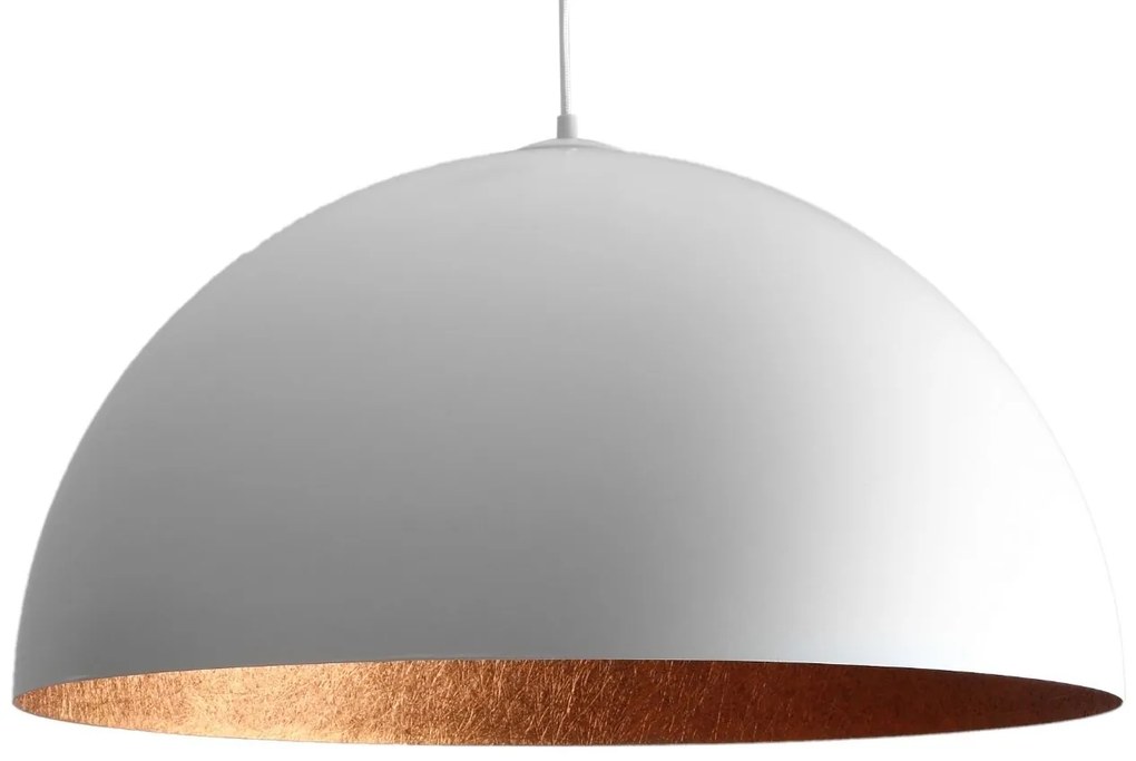 DNYMARIANNE -25% Nordic Design Bílo měděné závěsné světlo Darly 70 cm