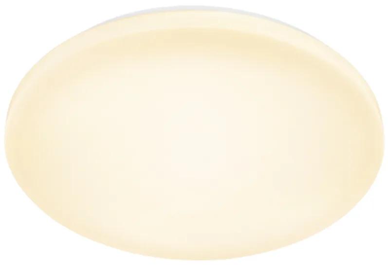 OnaDnes -20% Opálově bílé plastové stropní světlo Halo Design Slim 38 cm