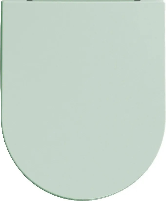 , INFINITY WC sedátko SLIM, Easy Take, Soft Close, zelená mint, 40KF0542I-S