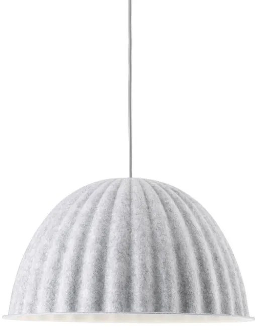 Muuto Závěsná lampa Under The Bell Ø 55, white melange 21363