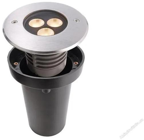 IMPR 100133 LED Zápustné zemní svítidlo 3x3W teplá bílá kulaté - LIGHT IMPRESSIONS