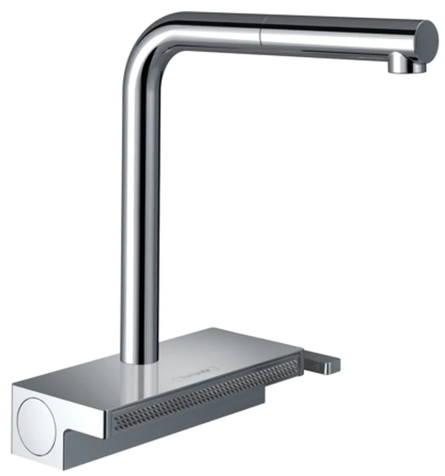 Hansgrohe Aquno Select M81, páková kuchyňská baterie 250, vytahovatelný výtok, 2jet, chromová, HAN-73836000
