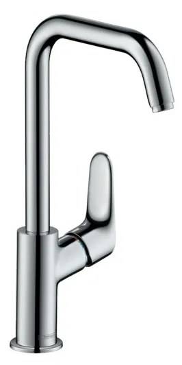 ​Hansgrohe Focus - Páková umyvadlová baterie 240 s otočným výtokem, bez odtokové soupravy, chrom 31519000