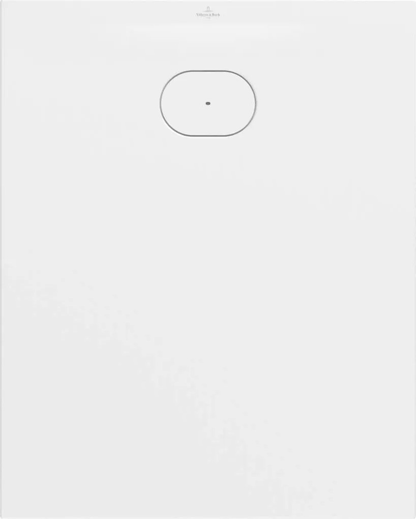 Villeroy & Boch Ecora - Sprchová vanička, 80x100 cm, Stone White UDA1080ERA2SV-RW
