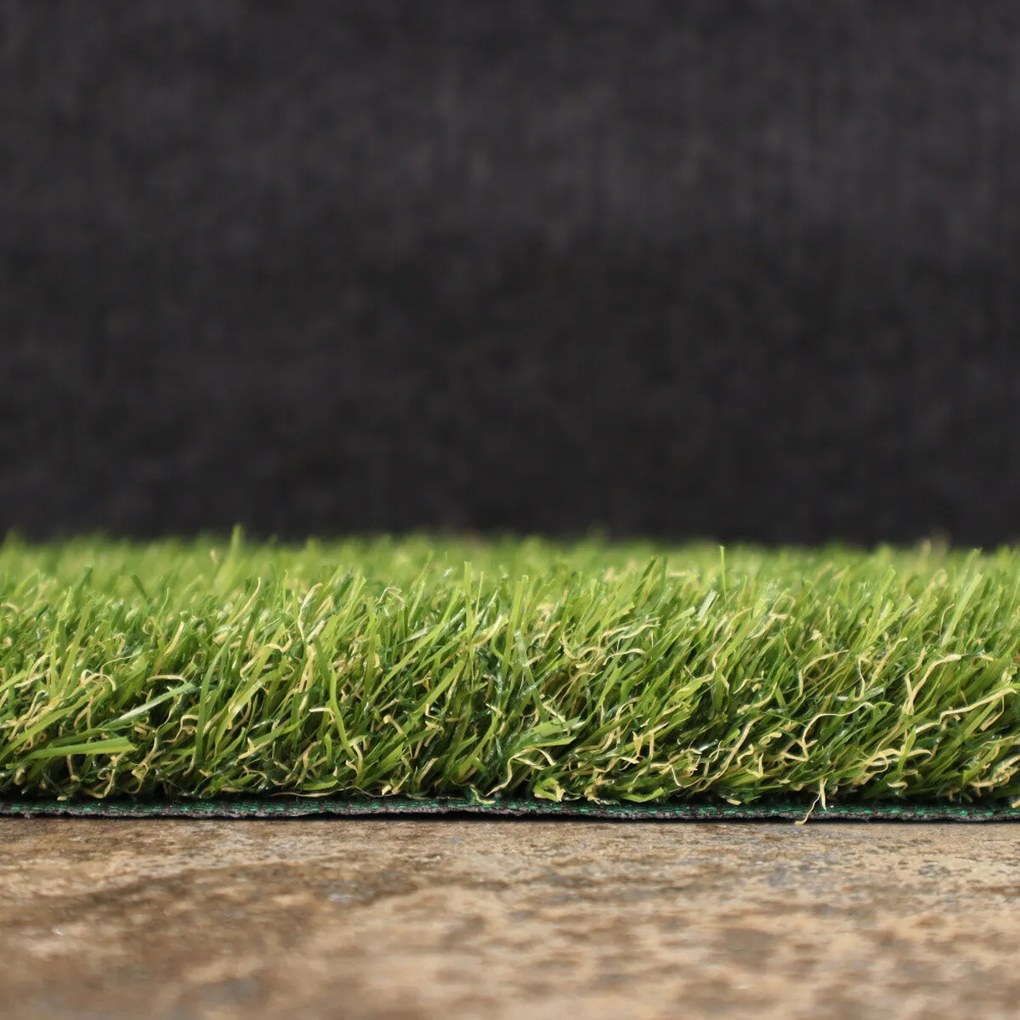 Europe Grass, Umělá tráva Botanic, vyříznout kruh, šíře 4m, zelená