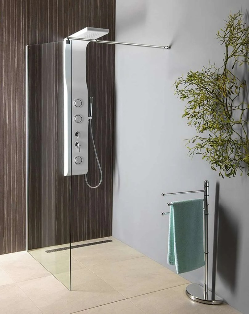Aqualine Walk-In - Sprchová zástěna 70x190 cm, čiré sklo WI071