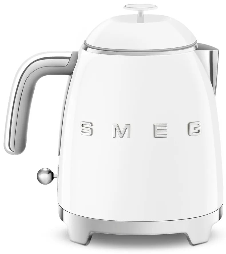 Bílá rychlovarná konvice z nerezové oceli 800 ml Retro Style – SMEG