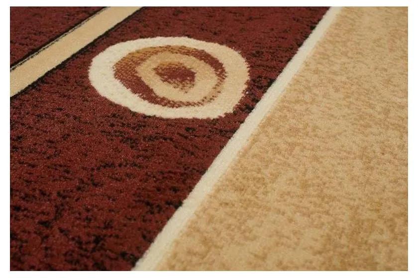 Kusový koberec PP Banan hnědý 70x130cm
