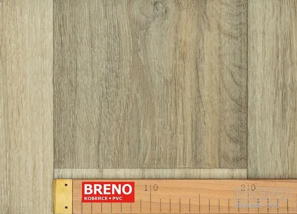 Breno PVC FEELINGS Lime Oak 329M – světlé dřevo, šíře 100 cm