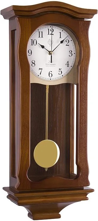 Kyvadlové skříňové rádiem řízené dřevěné hodiny JVD NR2219/11 POŠTOVNÉ ZDARMA!