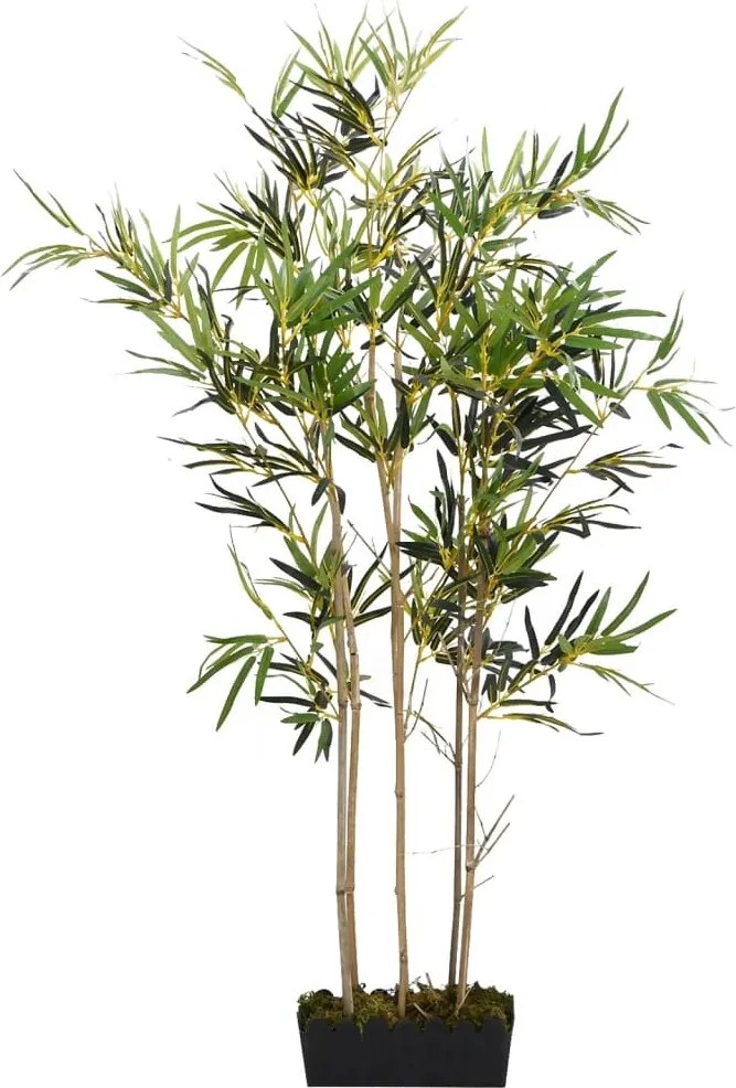 vidaXL Umělý bambus 368 listů 80 cm zelený [358971]