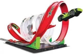 Bburago GoGEARS EXTREME Loop set - Hyper6 Loop and Launch dráha se dvě
