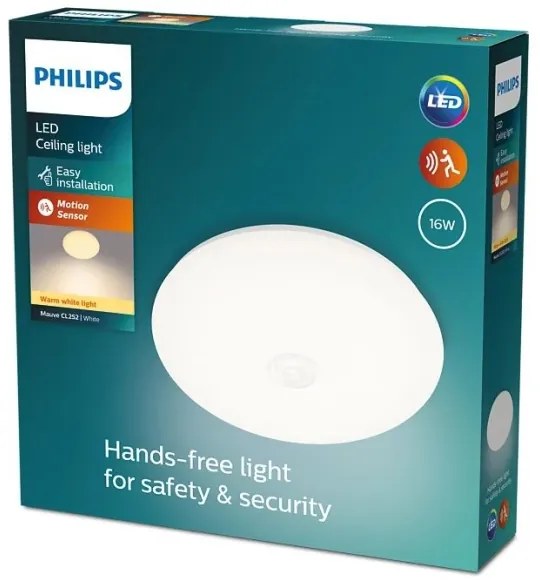 Philips - LED Stropní svítidlo se senzorem MAUVE LED/16W/230V