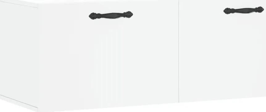 vidaXL Nástěnná skříňka 100 x 36,5 x 35 cm kompozitní dřevo [830124] Barva: kouřový dub