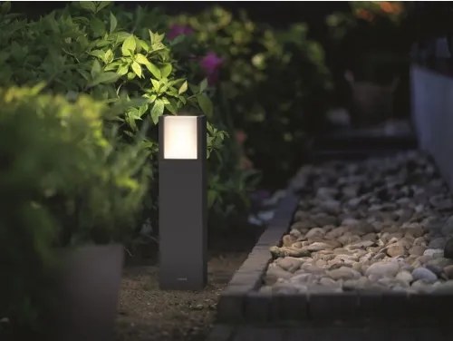 Venkovní LED sloupek Philips Arbour 16462/93/P3 6W 600lm 4000K neutrální bílá
