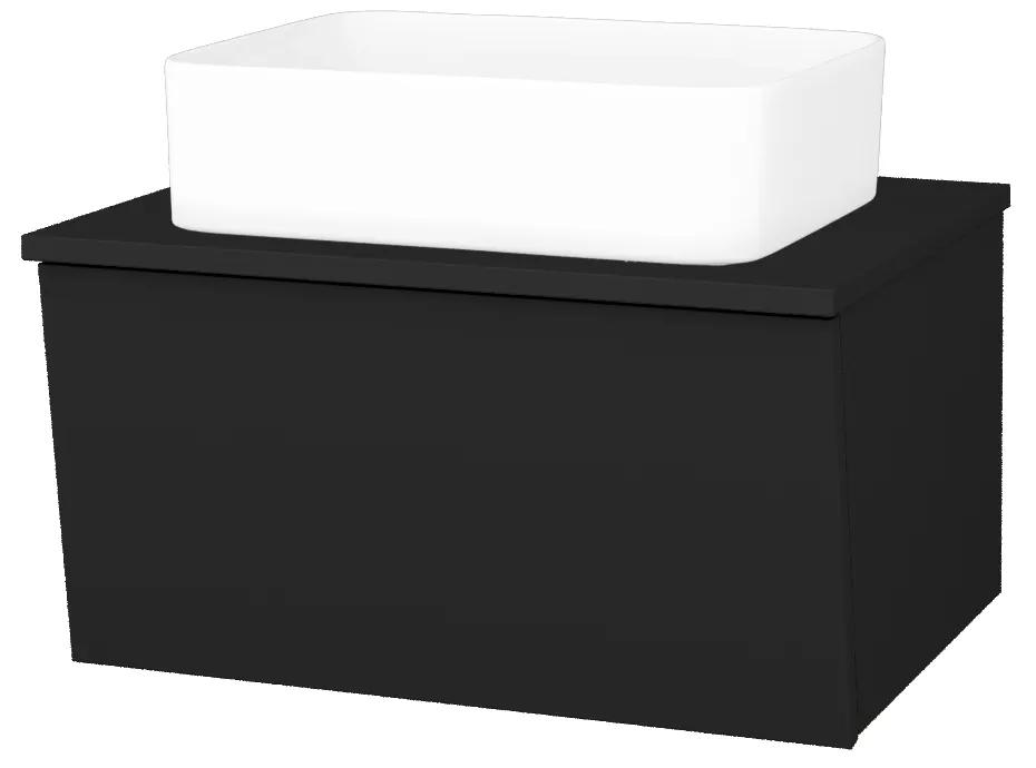 Dřevojas Koupelnová skříň INVENCE SZZ 65 (umyvadlo Joy) Varianta: L01 Bílá vysoký lesk / IND Individual