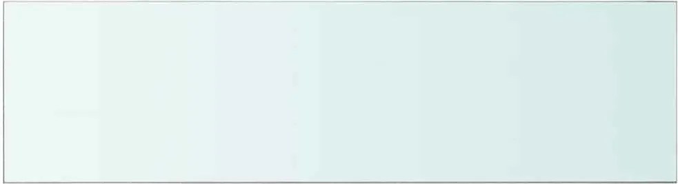 Policová deska sklo čiré 110x30 cm 243851