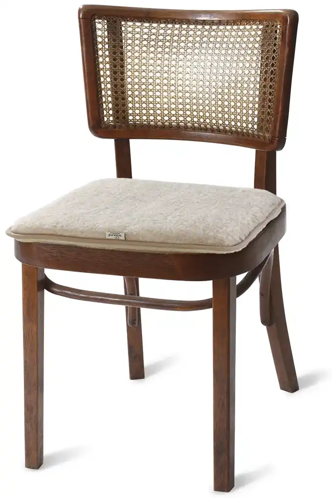 Wooline Podsedák na židli barva světle hnědá | BIANO
