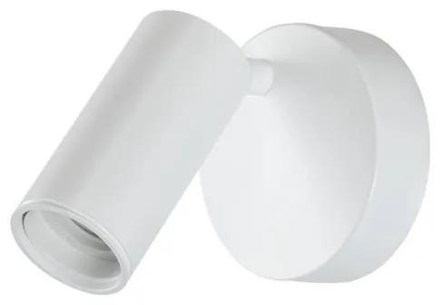 FITU vnitřní nástěnné a stropní nástavbové svítidlo, E27, bílá - BIG WHITE