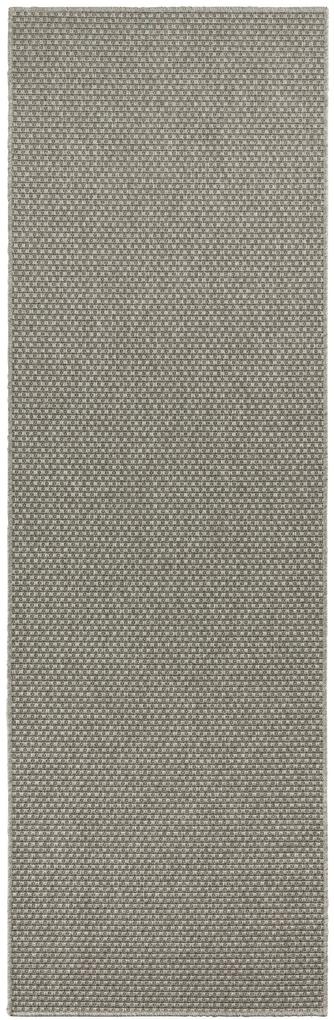 BT Carpet - Hanse Home koberce Běhoun Nature 104273 Light Grey - 80x250 cm