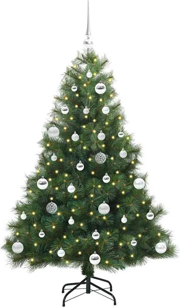 Umělý vánoční stromeček s stojanem Zelená 150 cm PE a PVC 3397775