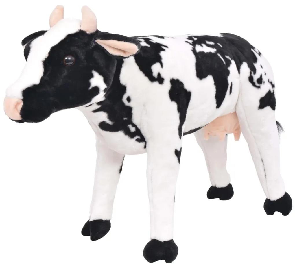 Stojící plyšová hračka kráva černá a bílá XXL - Default Title
