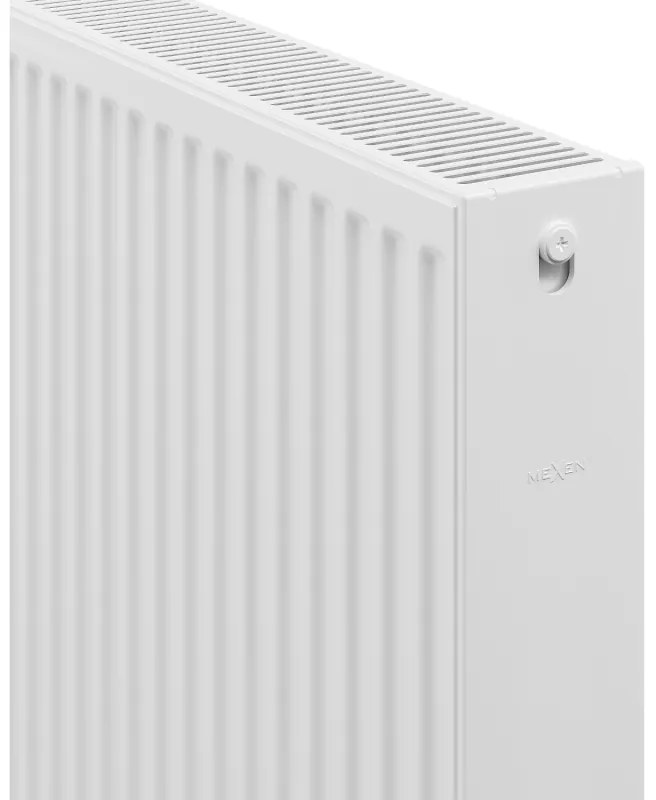 Mexen C22 deskový radiátor 900 x 900 mm, boční připojení, 2056 W, Bílá - W422-090-090-00